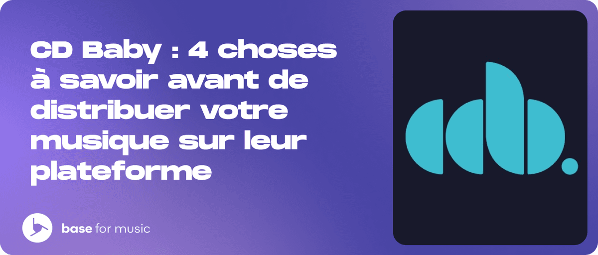 CDBaby : 4 choses à savoir avant de distribuer votre musique sur leur ...